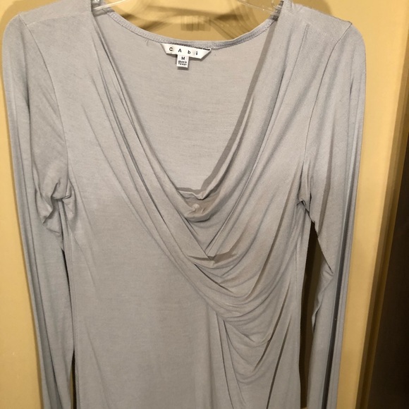 CAbi | Tops | Cabi Draped Tee | Poshmark